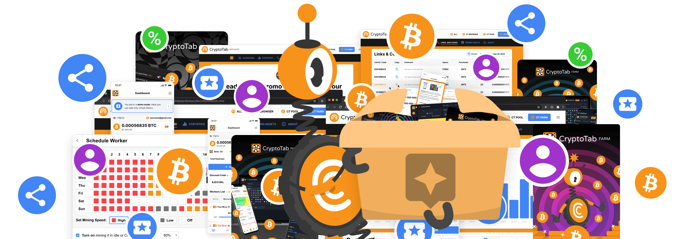 CryptoTab Farm – Turn computers into digital gold